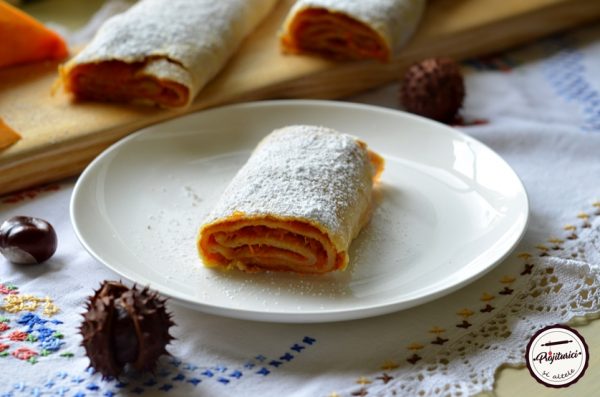 Strudel cu dovleac - Prăjiturici și altele