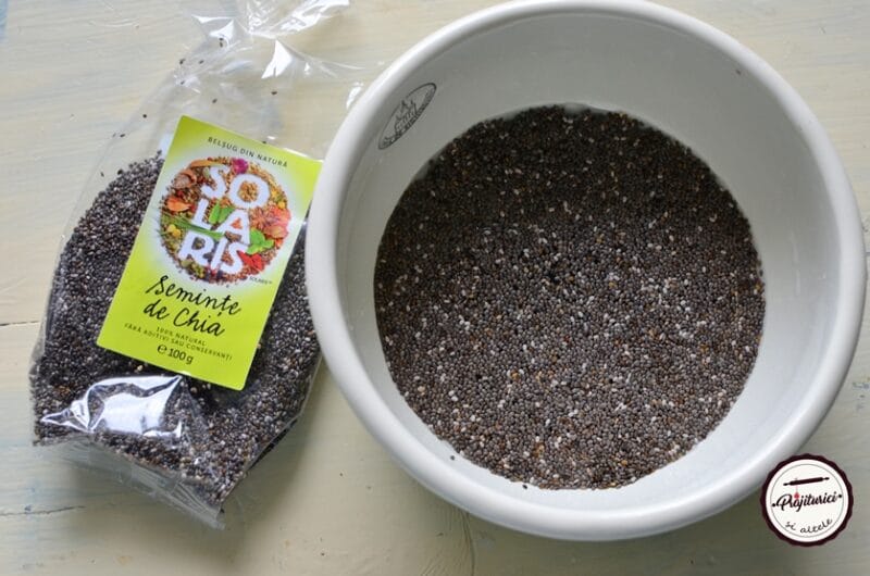 Icre false cu seminte de chia si maioneza vegana - Prăjiturici și altele